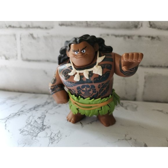 Disney | Toys | Disney Moana Maui Action Figure 375 Inches Tall ...
